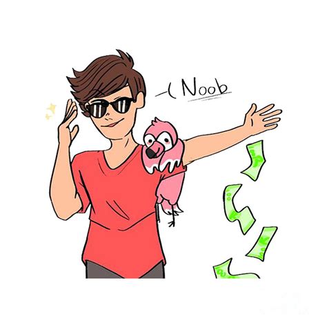 The Flamingo Noob Digital Art By Grecor Mesh Fine Art America