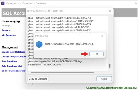Backup Restore SQL Documentation