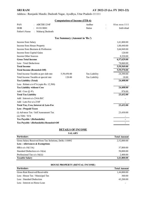 Profit And Loss And Balance Sheet With Computation In Excel For