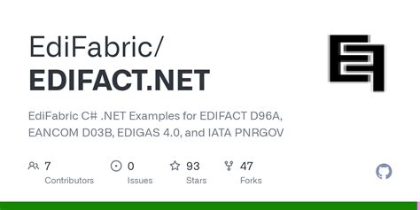 Github Edifabricedifactnet Edifabric C Net Examples For Edifact Github Edifabricedifactnet Edifabric C Net Examples For Edifact