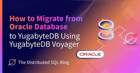 migrate from oracle to yugabytedb with yugabytedb voyager seth luersen