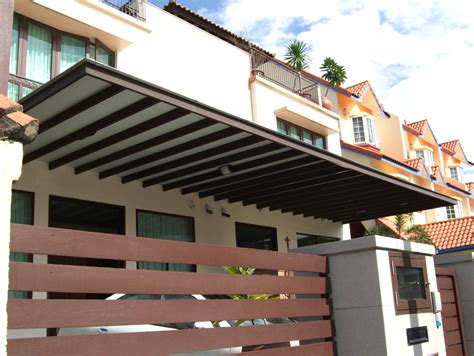 Aluminium Composite Panel Roof Elite Deco Pte Ltd Awning Canopy