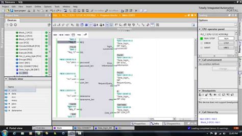 demo s7 1200 connect sql server youtube