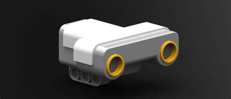 3d Ultrasonic Sensor Lego Nxt Cgtrader