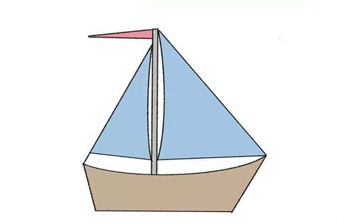 آموزش مرحله به مرحله نقاشی قایق ساده