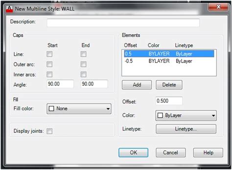 HOW TO ADJUST OFFSET MULTILINE Cad Of Autocad