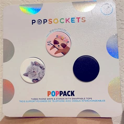 Popsocket Cell Phones And Accessories Nwt Set Of 3 Pop Sockets 3