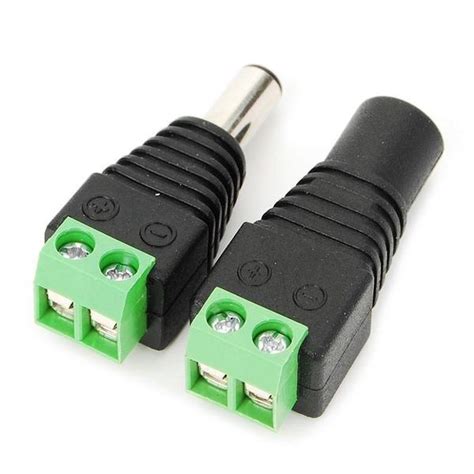 Dc Power Male Female Plug Jack Adapter Connector Products Ready Electronics