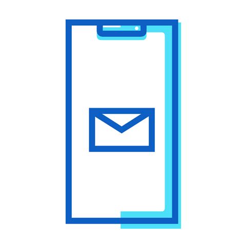 Blue Iphone Message Icon Svg File Rawsvg