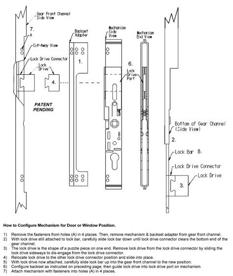 Sliding Lock Mechanism