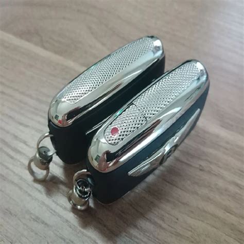 벤틀리 Gt Gtc 플라잉 스퍼 슈퍼 스포츠 컨버터블 뮬산용 실버 사이드 플로딩 원격 키 포브 케이스 커버 셸 2 개 Aliexpress