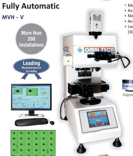 Digital Metatech Automatic Micro Hardness Tester Hrc Model Name Number Mvh V At Rs 500000