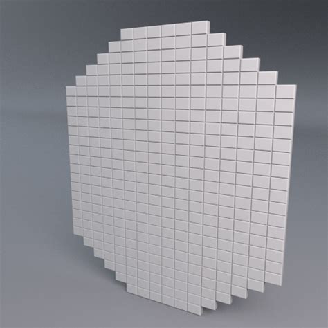 D Model Phased Array Antenna