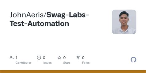 Github Johnaerisswag Labs Test Automation