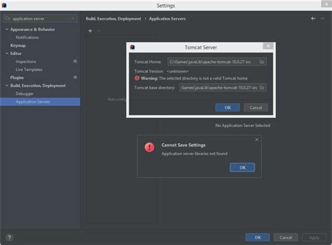 Не получается добавить Tomcat в Intellij Stack Overflow на русском