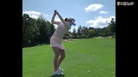 🏌️ ♀️홀인원으로 Bmw 주인공이 된 서하경프로의 스윙입니다 Korean Golf Beauty Hakyung Seo ゴルフ Gorgeous 골프웨어 미니스커트 미녀골퍼