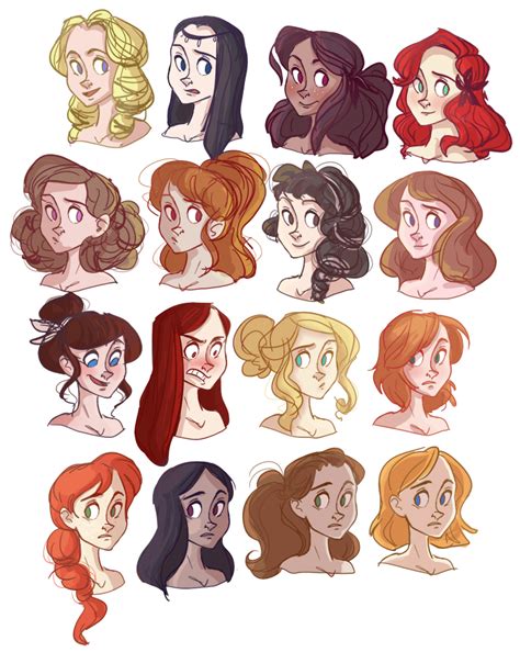 Hairs By Snarkies On Deviantart Diseño De Personajes Dibujos De