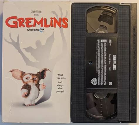 Gremlins Vhs Tape 1984 80s Horror Joe Dante Spielberg £514 Picclick Uk