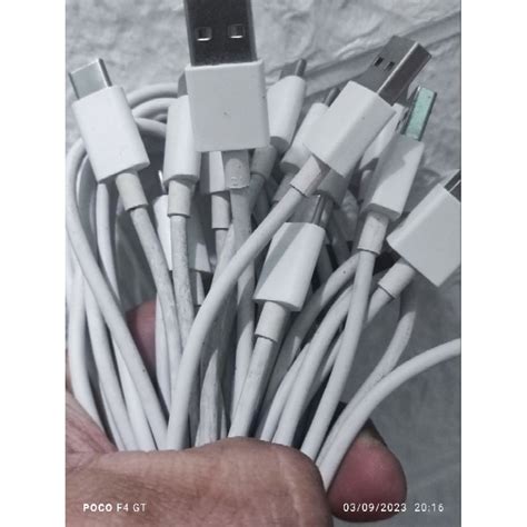 Jual Kabel Data Xiomi Tipe C Asli Copotan Shopee Indonesia