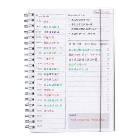Undated Daily Weekly Monthly Planner Goals Noteboo Vicedeal