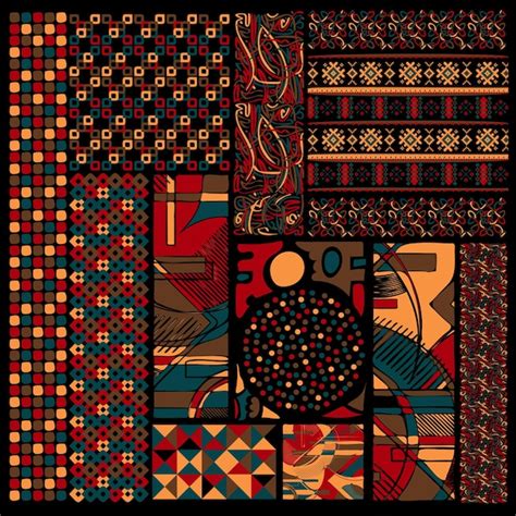 Collage Abstrait De Nouvelles Couleurs Vecteur Premium