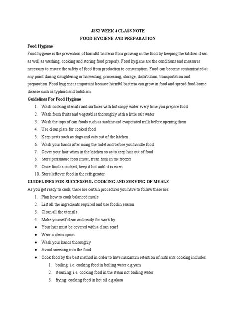 jss2 week 4 class note pdf