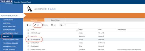 how to assign agents to queues premier contact point