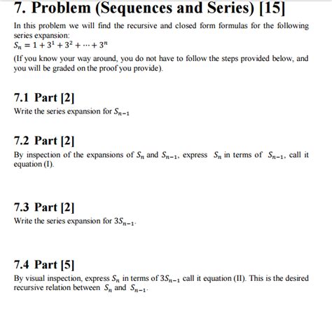 Solved In This Problem We Will Find The Recursive And Closed