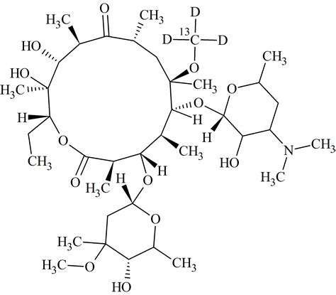 Clarithromycin 13cd3 Acanthus Research