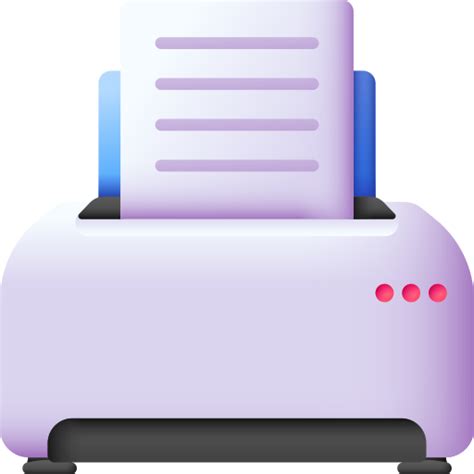 3d Printer Free Electronics Icons