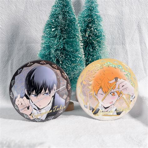 二次元排球同人少年周边吧唧及川彻日向翔阳影山飞雄胸章动漫徽章 虎窝淘