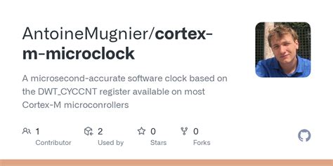 Github Antoinemugniercortex M Microclock A Microsecond Accurate