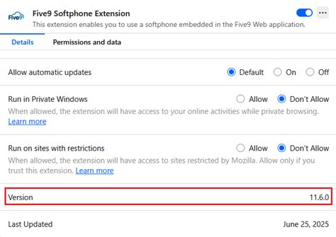 Vcc Five9 Softphone Extension For Firefox 1160