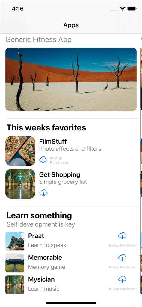 Building The App Store Using Compositional Layout Welcome To