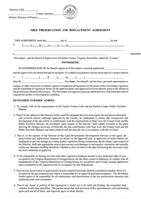 Free Tree Service Contract Template