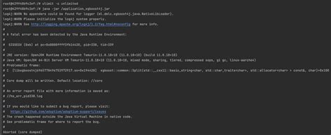 Jvm Is Restarted When Systemloadliblinuxaarch64libxgboost4jso