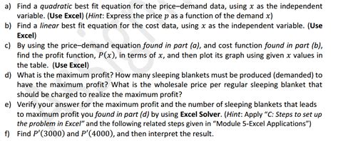Only Question E And F Required I Repeat Only E And Chegg Com