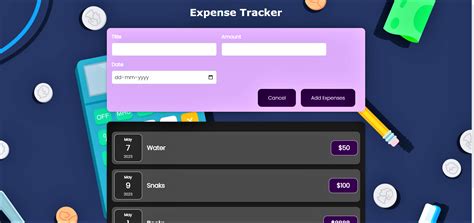 Github Bharath2503expense Tracker