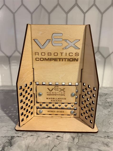 Vex Trophy Svg Digital File Only For Laser Machine Includes