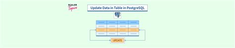 Postgresql Update Query Scaler Topics