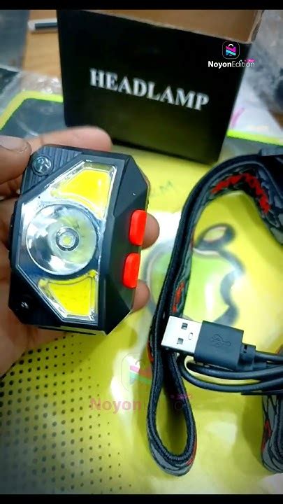 মাল্টি পার্পাস রিচার্জেবল এলইডি হেডল্যাম্প মোশন সেন্সর সাইকেলিং ভ্রমণ ক্যাম্পিং রানিং