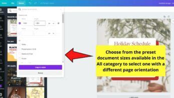 How To Change Page Orientation In Canva As Easy As 1 2 3