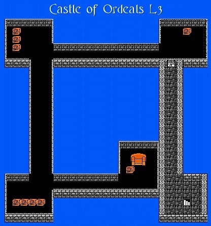 Final Fantasy 1 Walkthrough Where To Go Dungeon Maps Ff1 Step By