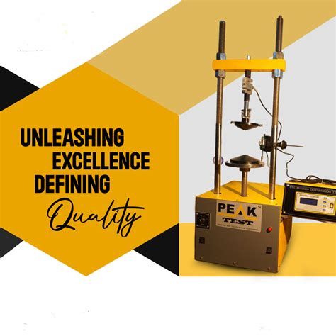 Unconfined Compression Test Peak Technology