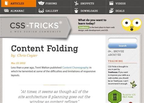 Css Content Folding Code Tech And Game Engine
