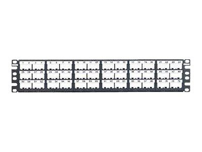 Panduit MINI COM Modular Faceplate Patch Panels With Labels SHI
