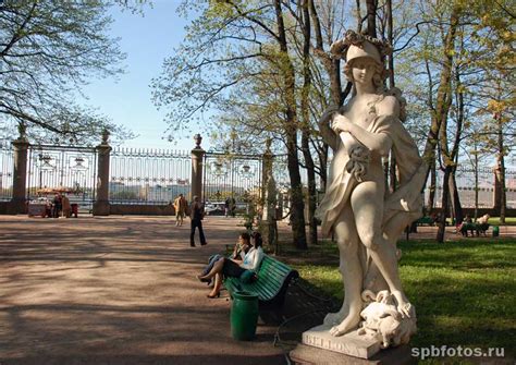 В Летнем саду Летний сад Фото Санкт Петербурга