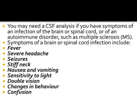 Collection Transport And Processing Of Clinical Specimens Csf Pptx