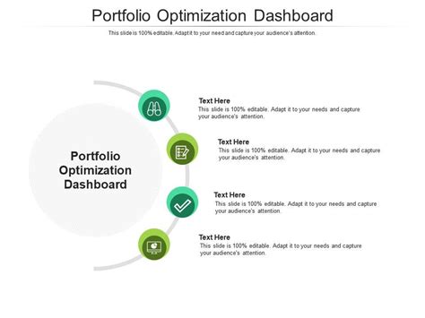 Portfolio Optimization Dashboard Ppt Powerpoint Presentation Show Shapes Cpb Presentation