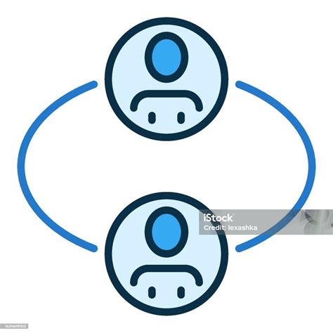 사회학 벡터 사회적 상호 작용 개념 파란색 아이콘 또는 기호 Health에 대한 스톡 벡터 아트 및 기타 이미지 Health 감정 개념 Istock